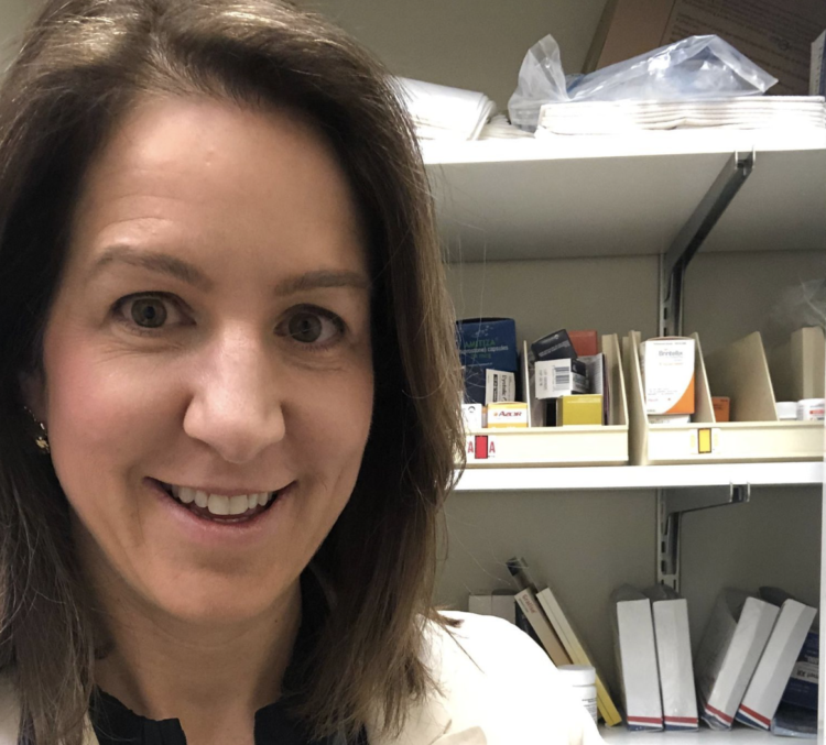 Cool and Calm, Lucy McBride ’95 Delivers COVID Information – Tigers Helping